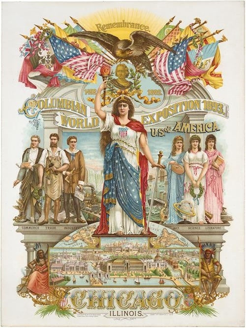 Bergemann, Columbian World Exposition, 1893 Remembrance - Numbered Lim ...